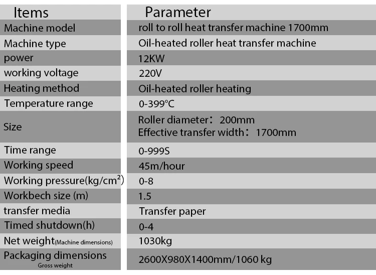 Roll to Roll Heat Transfer Machine | 1700mm Oil-Heated Roller ...