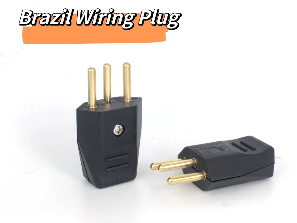 Factory Direct Sale Brazil Rewireable Plug 10a 20a Brazil Power Cord ...