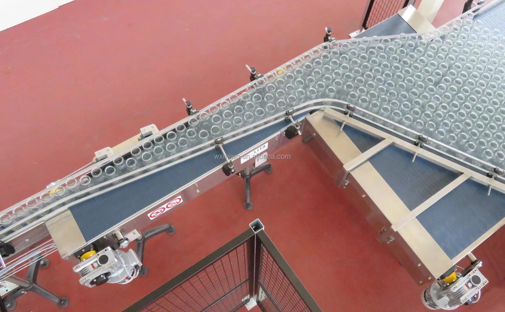 90 Degree Circular Conveyor Belt - MIWO Conveyor Solutions