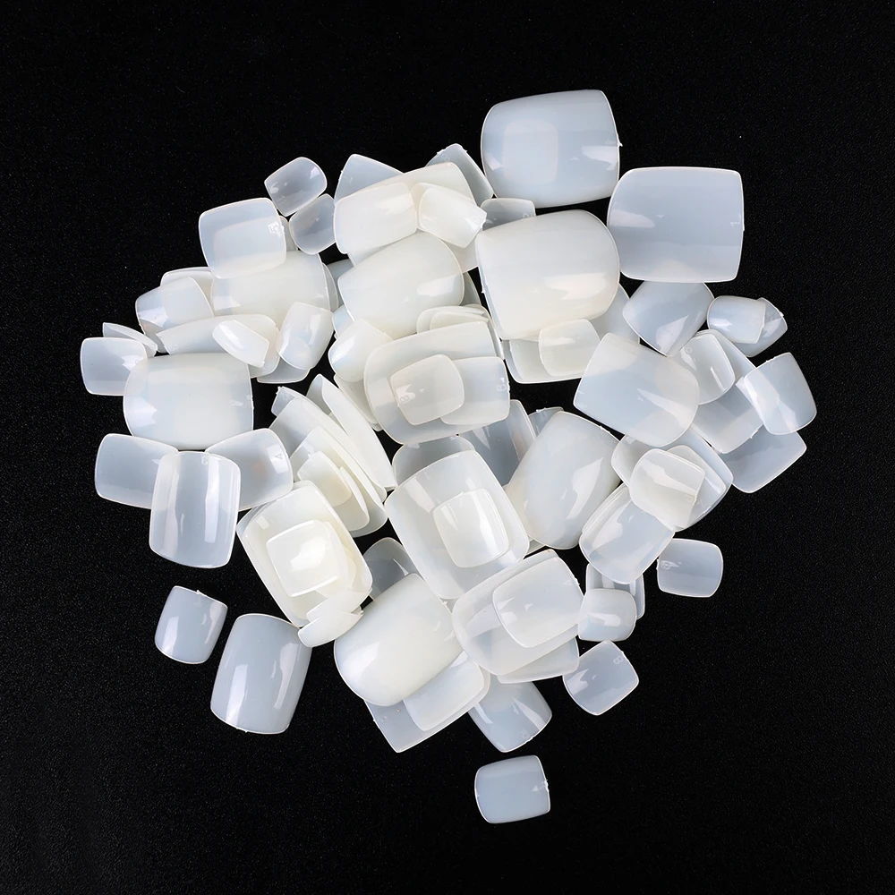 Alibaba.com: Toe Nail Tips Artificial Acrylic, DIY French Toe Manicure ...