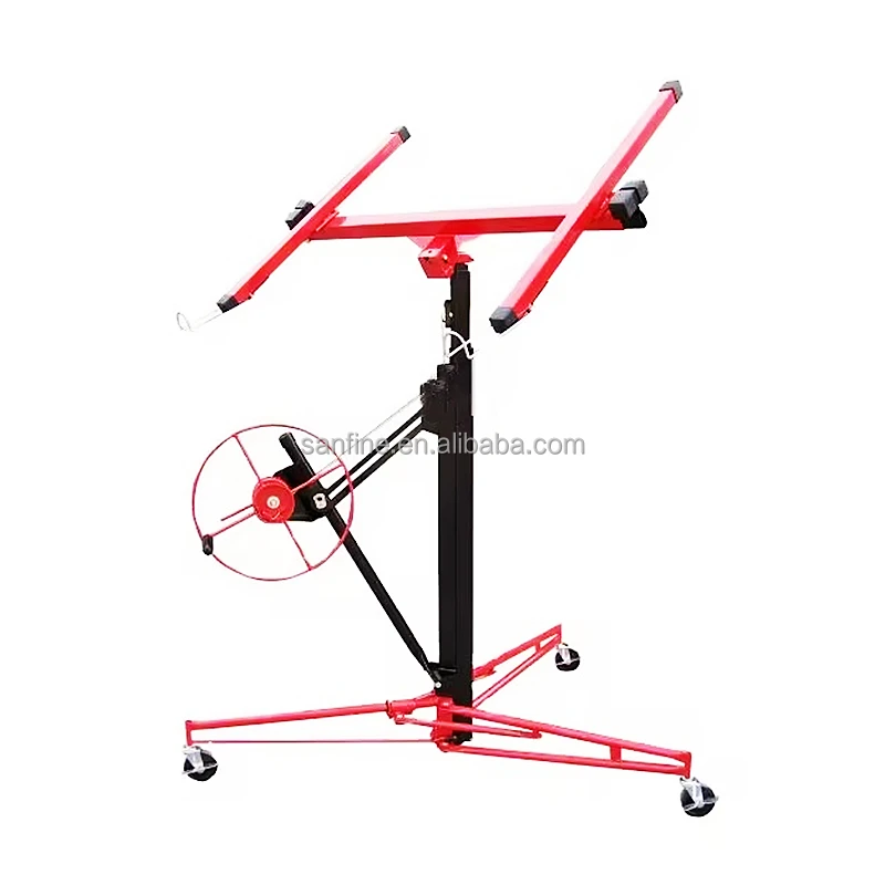 Ceiling Drywall Lifter Drywall Panel Hoist 150LBS Heavy Duty Drywall ...