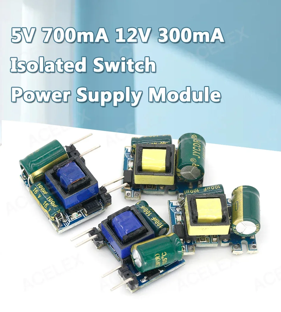 Ac-dc 5v 700ma 12v 300ma 3.5w Isolated Switch Power Supply Module Buck ...