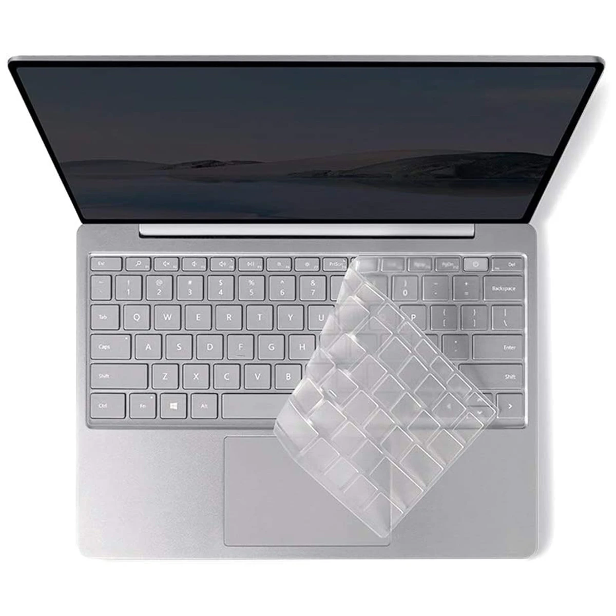 Ultrathin TPU Keyboard Protector Film for Surface Laptop Go 1/2 - Water ...
