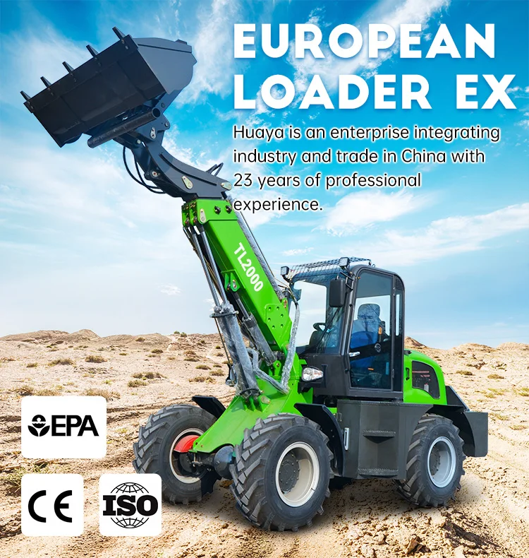 Telehandler Wheel Loaders - High Load Moment & 4x4 Drive