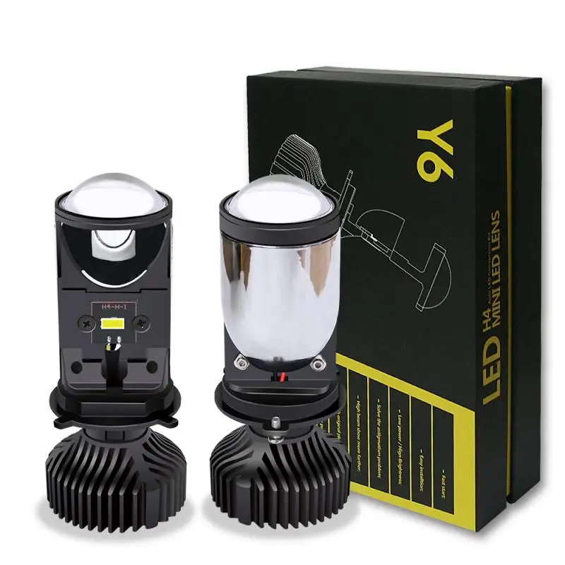 Y6 Y6D LED Mini Projector H4 - Bright & Reliable Headlights