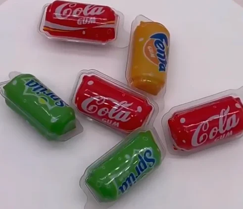 Halal Hot Selling Fanta Sandwich Jam Bubble Gum Chewing Candy Flavored ...