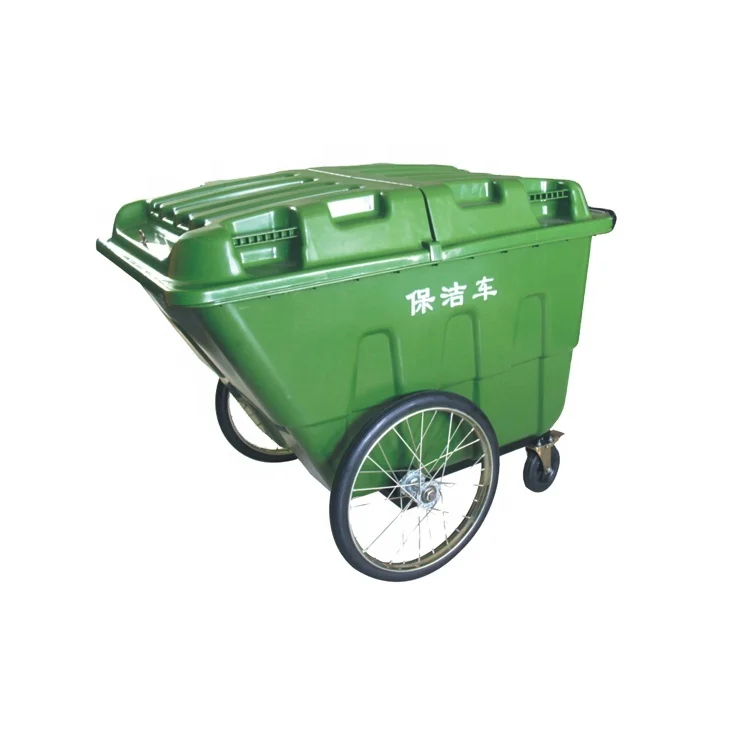 400L Mobile Cart Recycling Compost Garbage Storage Bins
