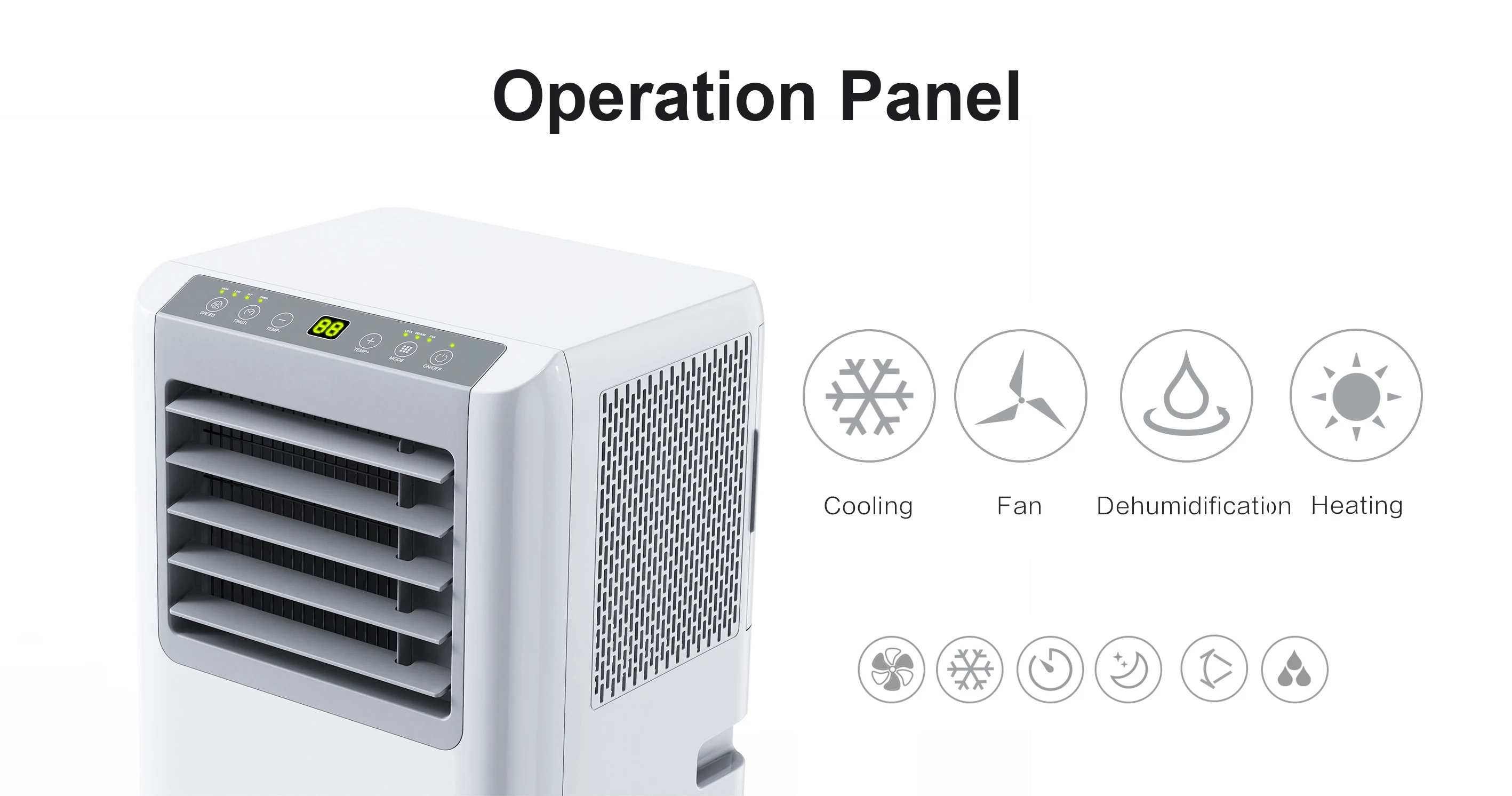 Portable Mobile Air Conditioners 7000btu For Home Use Air Conditioner ...