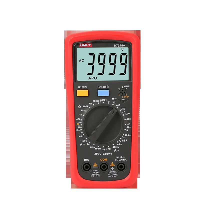 Uni-t Ut39a Digital Multimeter - Buy Household Maintenance Capacitor ...