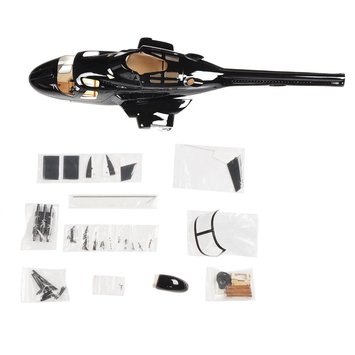 Alibaba.com: Airwolf 450 Size Radio Control Helicopter Fuselage, Black ...