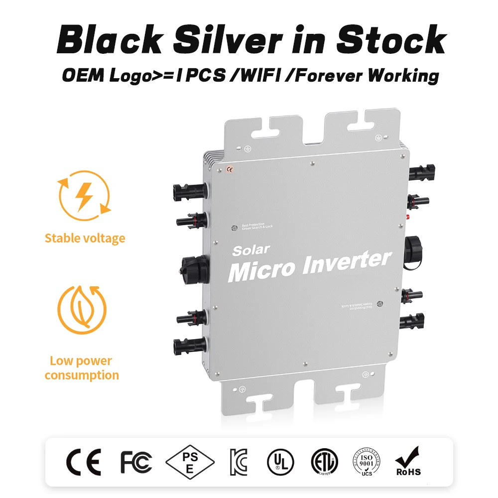 Micro Inverter 1600w 3 Enphase Ip65 Microinverter On Grid Micro ...