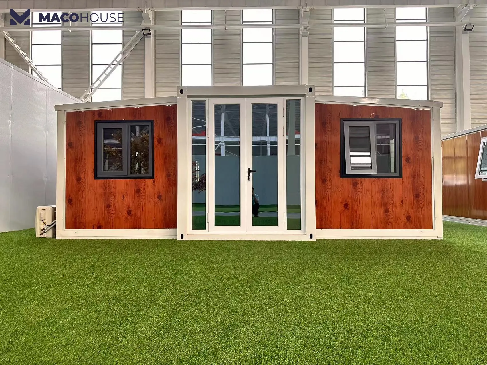 Foldable House Container - Expandable 2 Bedroom Modular House