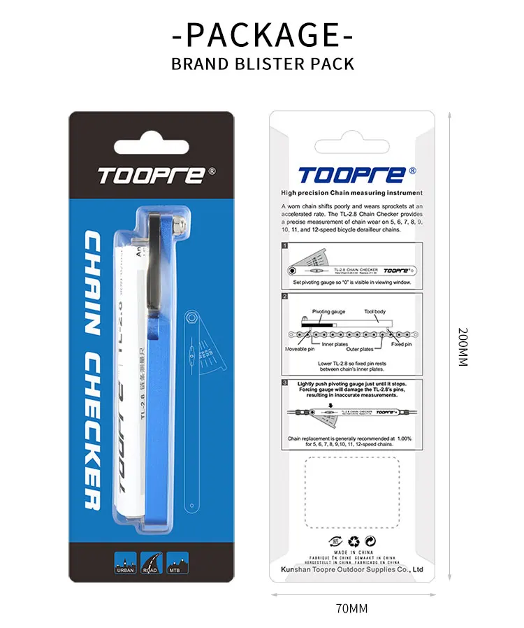 Road Bike Professional Chain Checker Repair Tool Wholesale Bicycle ...