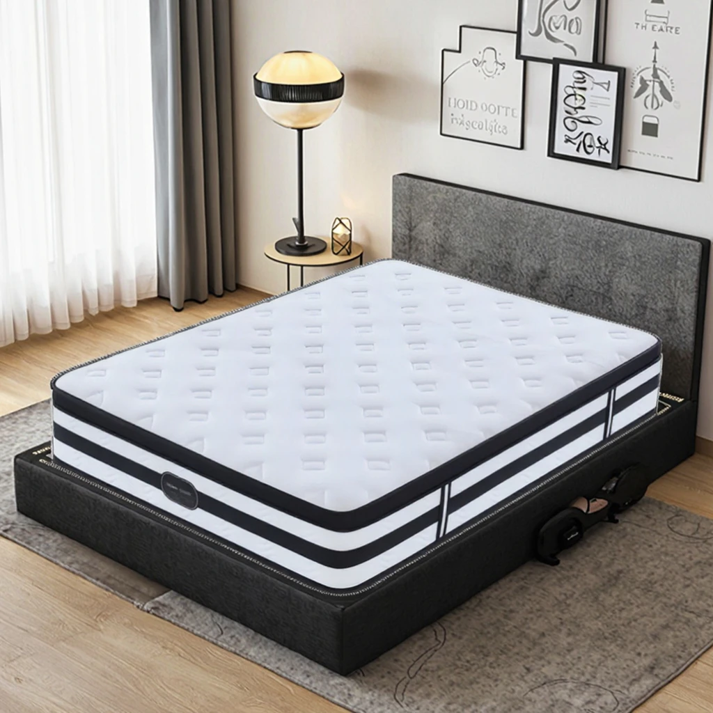 Roll Up Mattress Comfortable Hotel King Size Pocket Spring Bed And ...