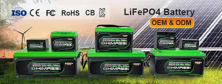 LFP Solar Battery Pack - 12.8V 200ah Rechargeable Energy Storage