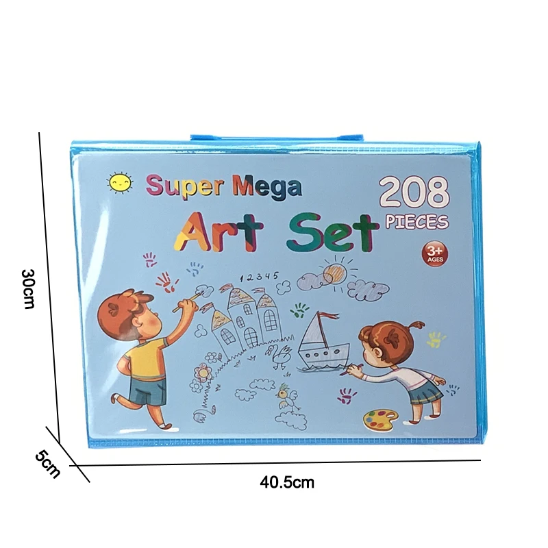 New 208 Pieces Drawing Art Stationery Set Art Pencil Set Drawing Pen ...
