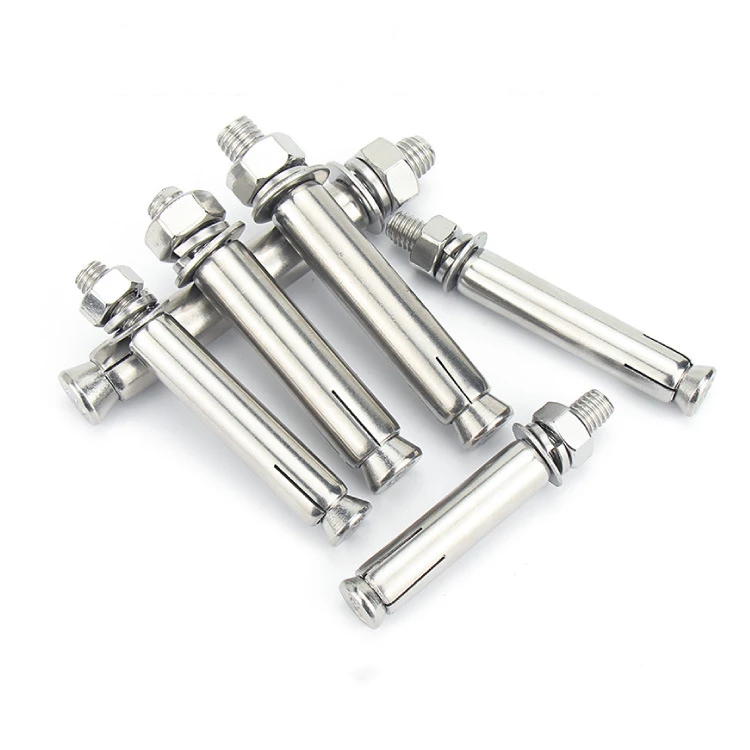 M6 M8 M10 M12 Stainless Steel Wedge Anchor Threaded Expansion Anchor ...