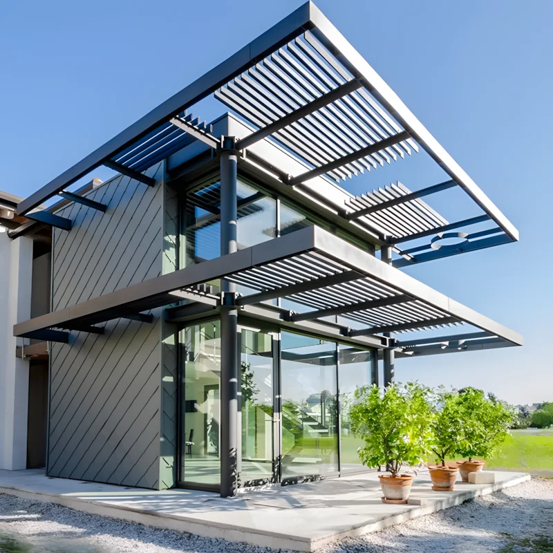 Luxury Steel Structure Apartment Building - Customizable