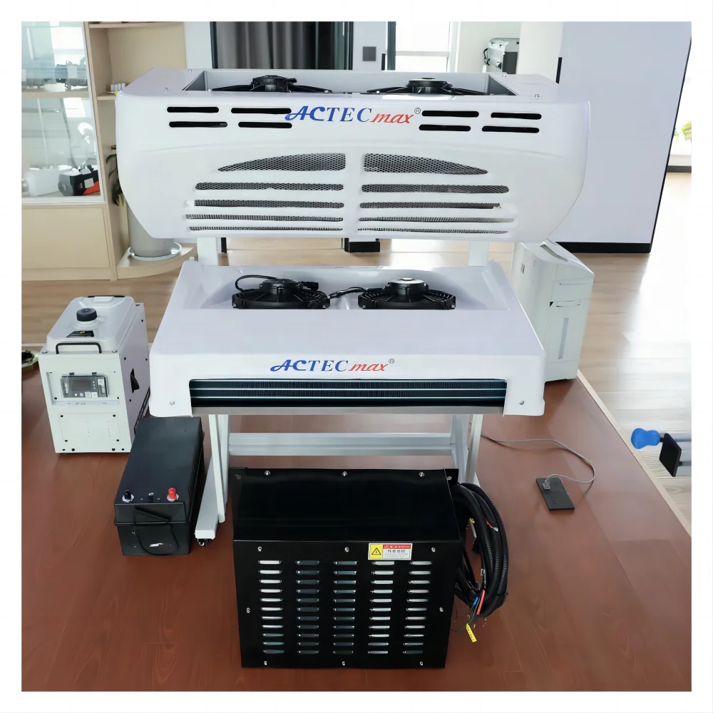 Split 24v Reefer Unit Ac.133.163 Cold Storage Freezer R404a Truck ...