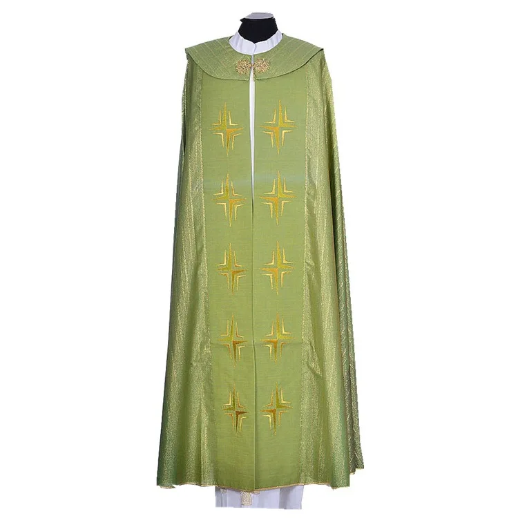 Gothic Cope Chasuble for Priest Catholic Liturgical Vestments Cape ...