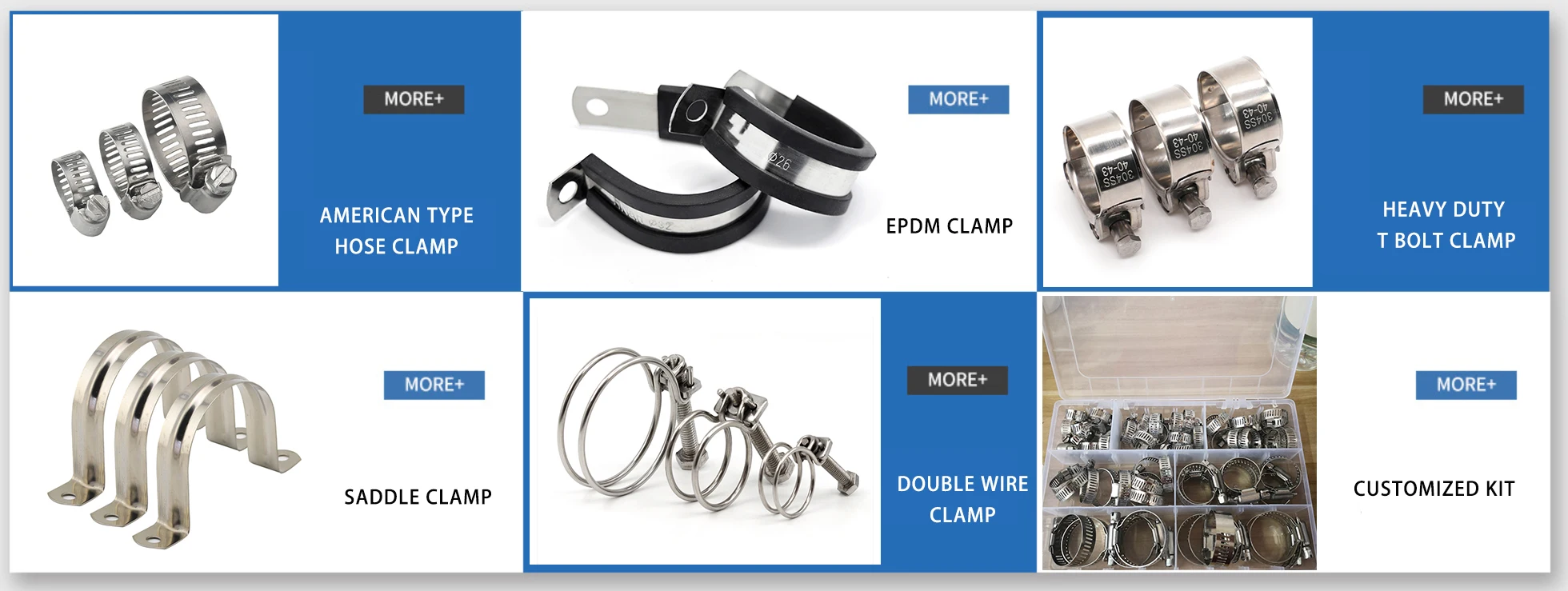 Pvc Pipe Support Mounting Fixing Saddle Clamps Bracket Stainless Steel ...