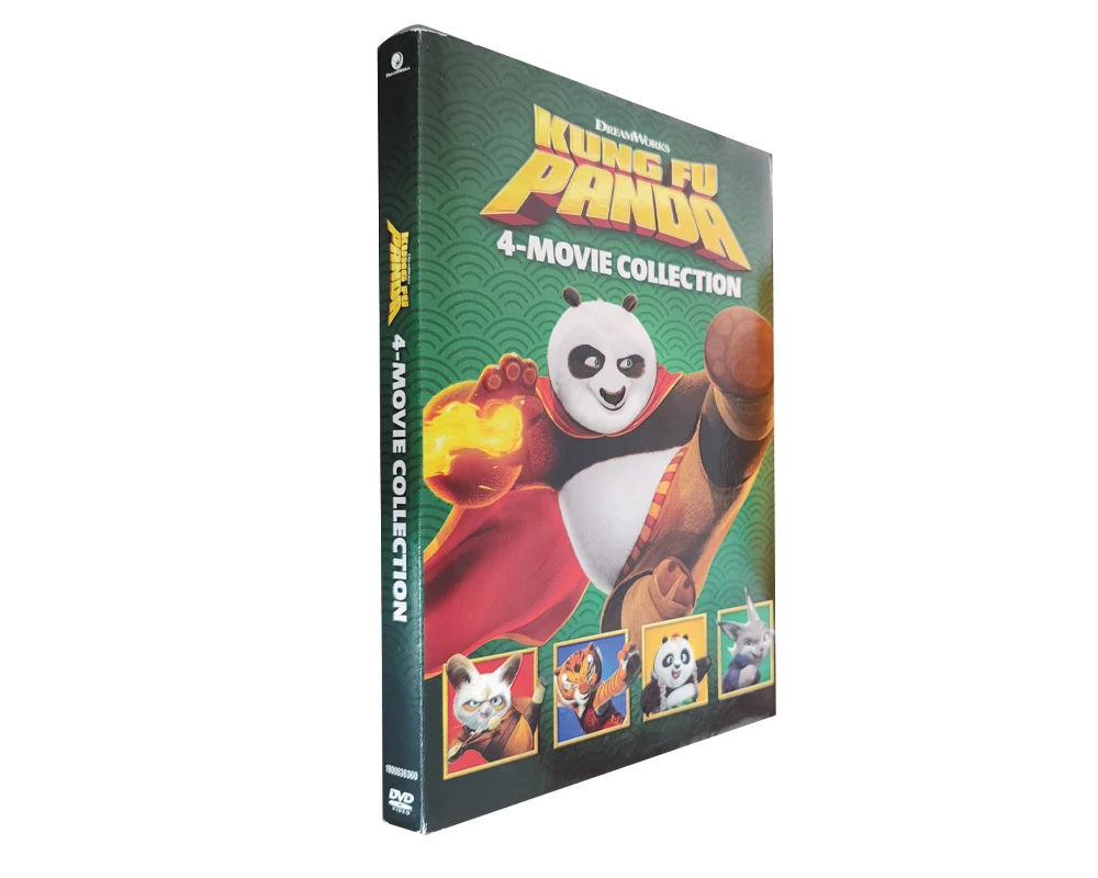 Alibaba.com: Kung Fu Panda 4-Movie Collection 5 discs DVD Box Set, 2024 ...