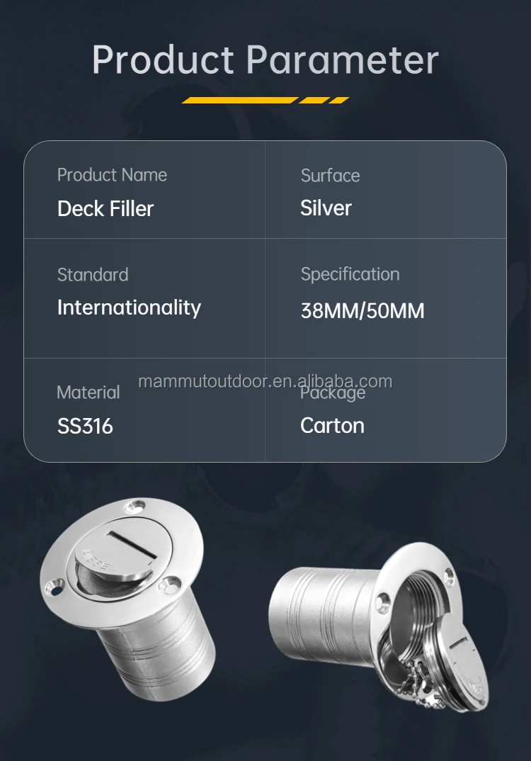 Marine Hardware Marine Hardware Deck Filler Yacht Accessories Boat ...