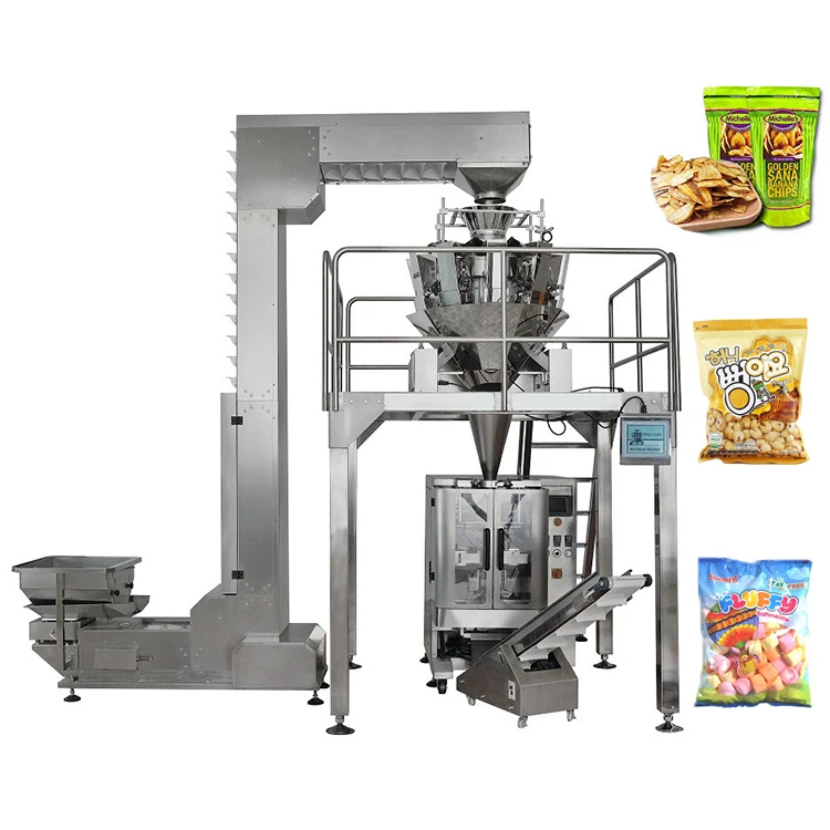 Multi-function Fully Automatic Potato Chips Packing Machine Packaging ...