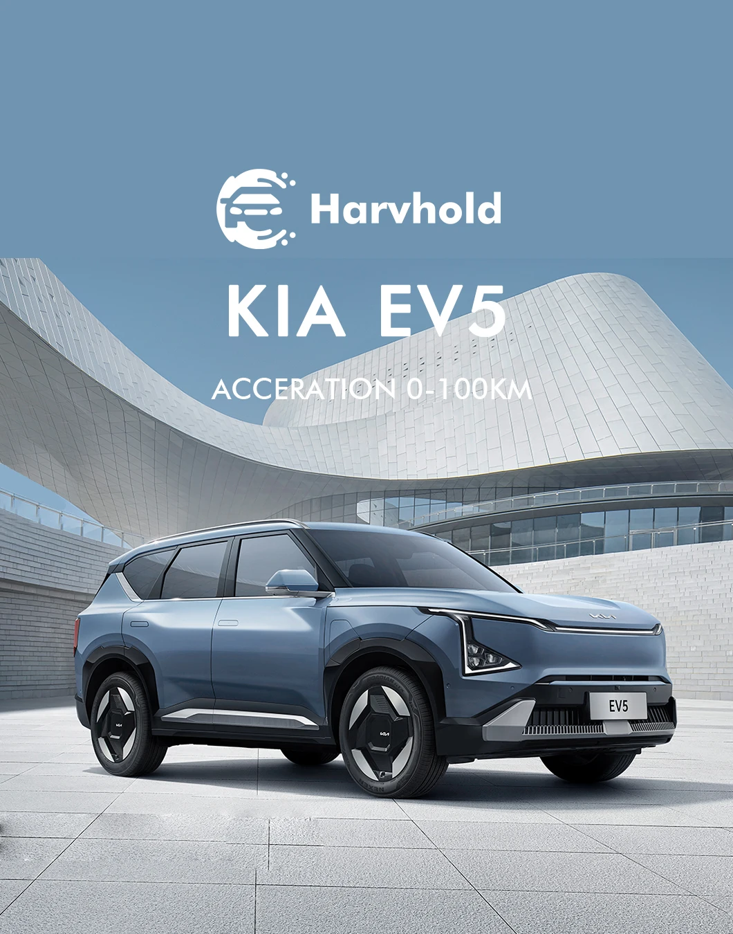 Kia Ev5 530 Land Compact Suv Pure Electric 218 Horsepower Electric Vehicle Single Speed Gearbox ...