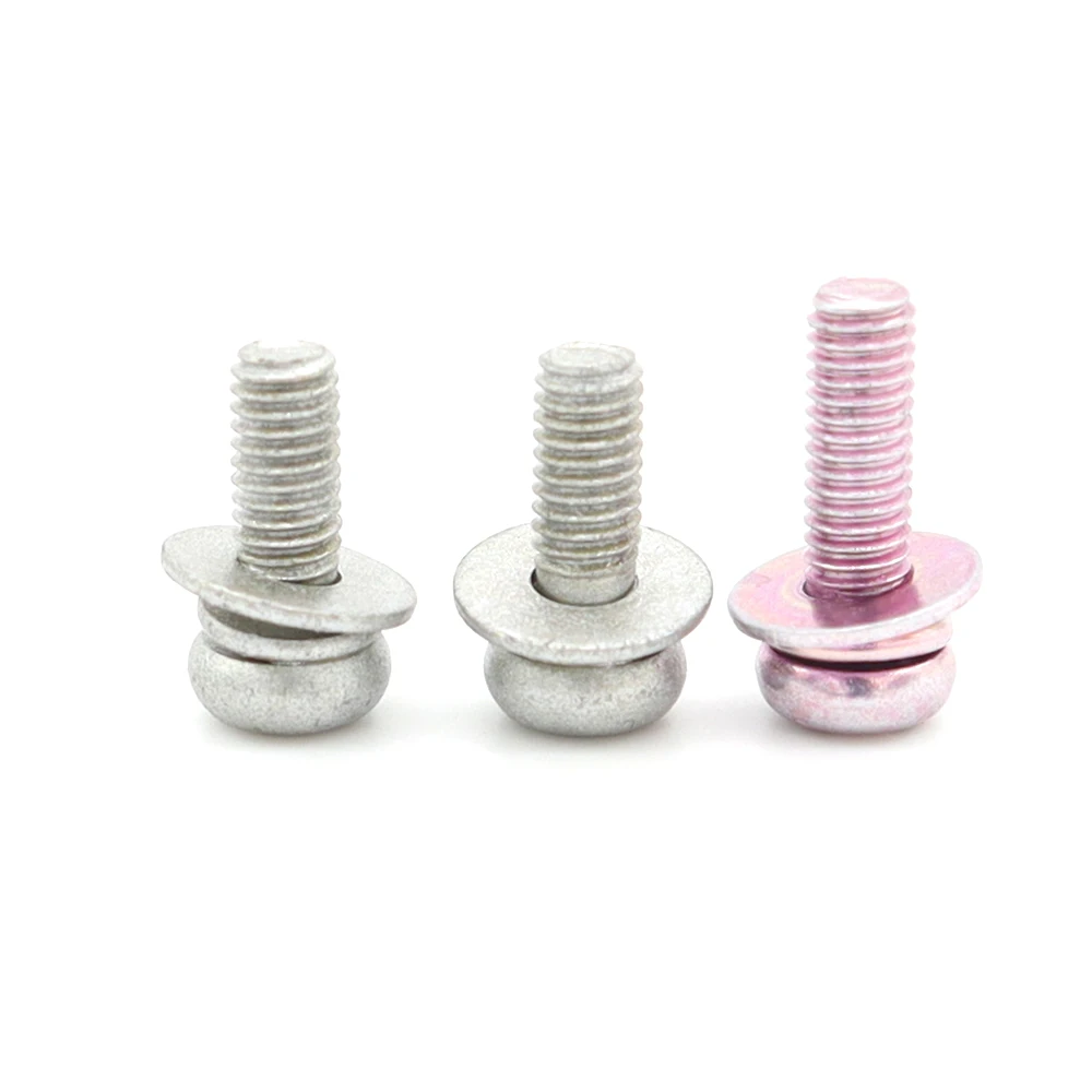 Stainless Steel Round Headed Plum Blossom Machine Screws Sets - Buy ...