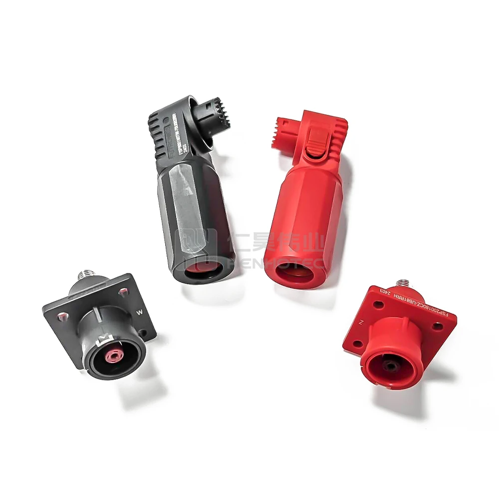 Ip67 Waterproof Energy Storage Connector 8mm High Current 250a Plastic ...