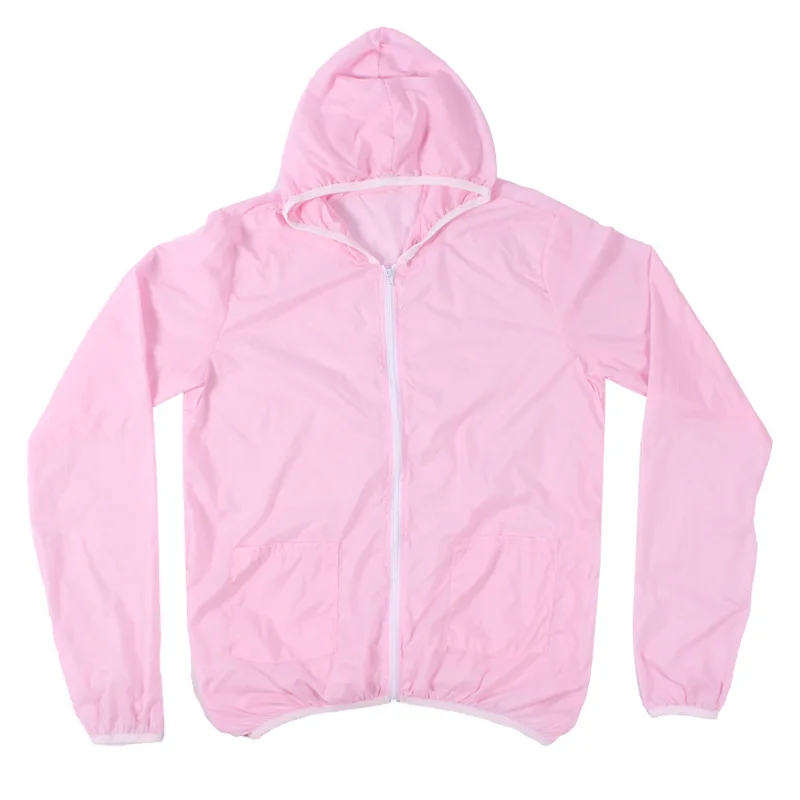 UV Reactive Color Change PU Leather Jacket Sun Protection Clothing with ...