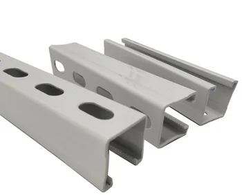 Canal De Acero Galvanizado Hot Dip Galvanized Unistrut Brackets Hdg ...