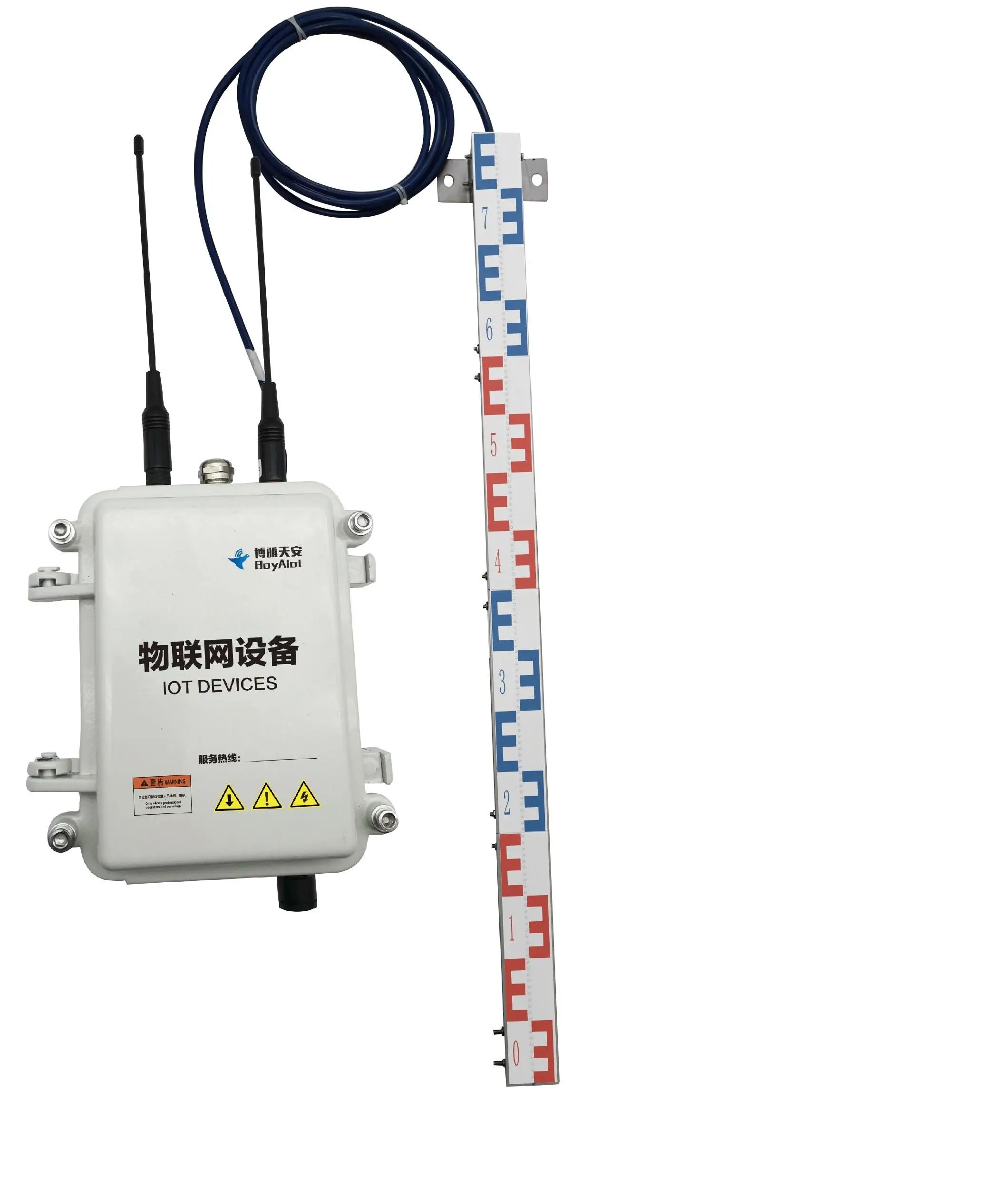 BOY-SW02 hydrological station electronic water gauge lorawan water ...