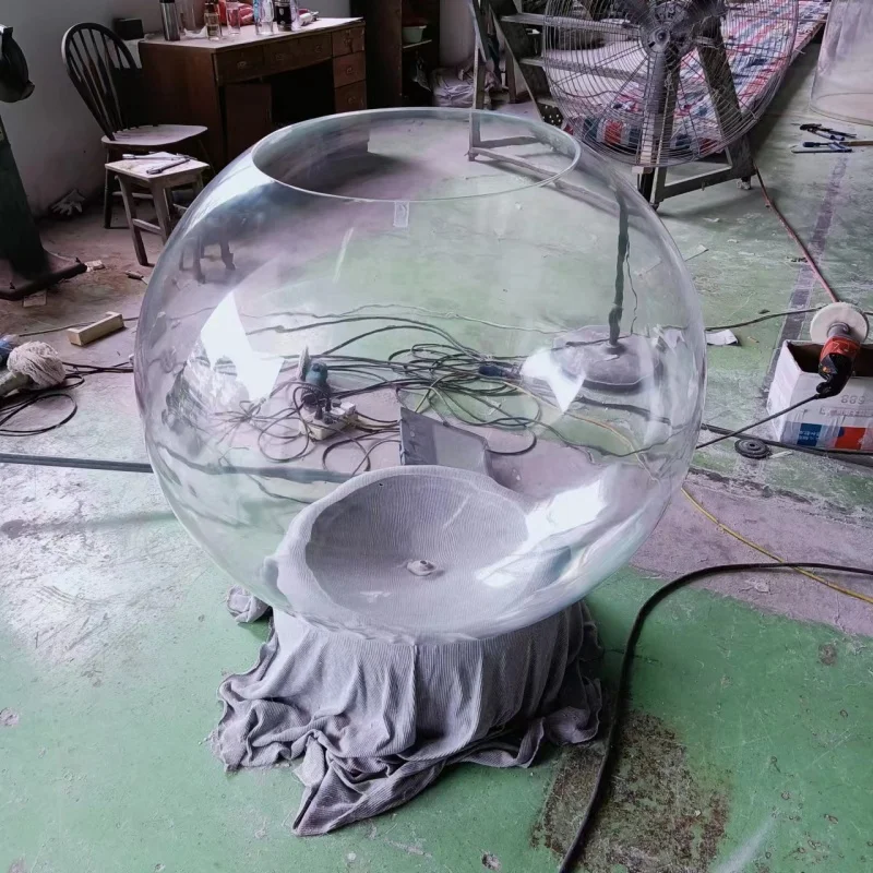Custom Water Fountain Globe - Clear Acrylic Spheres