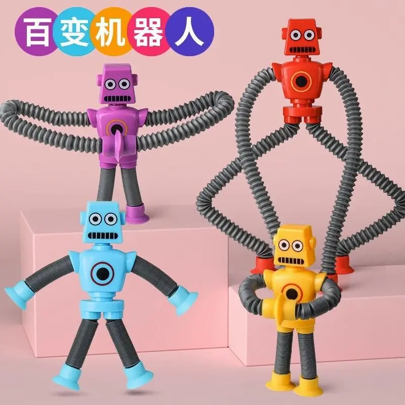 Flexible Bendable Figures Robot Toys Kids Boys Funny Decompression Gift ...