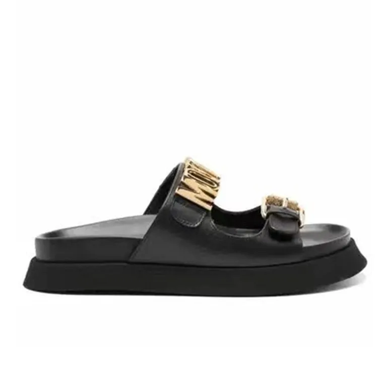 2024 New Fuzzy Flip Flop Slippers Good Quality Women's Slipper Summer ...