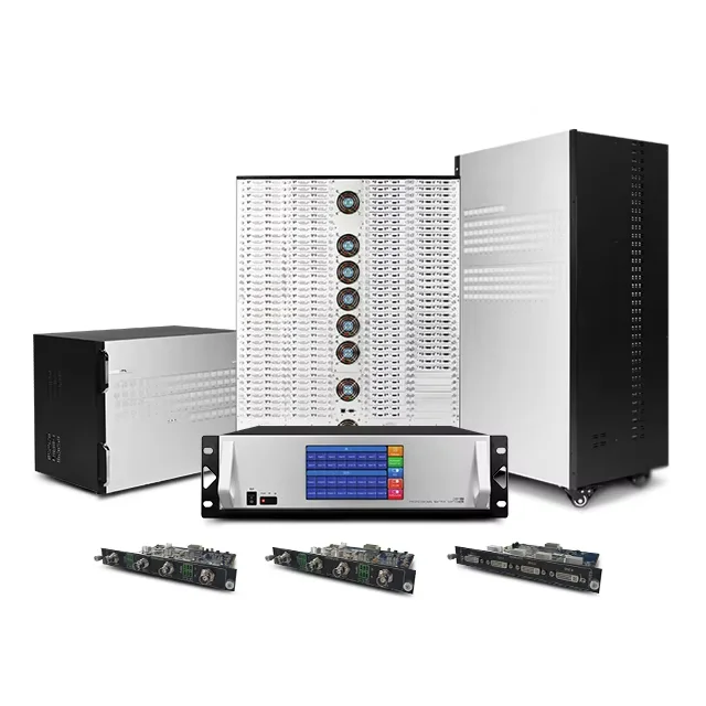 32 Channels Digital Modular Seamless Matrix Switcher 2k Audiovisual Matrix System For Large ...