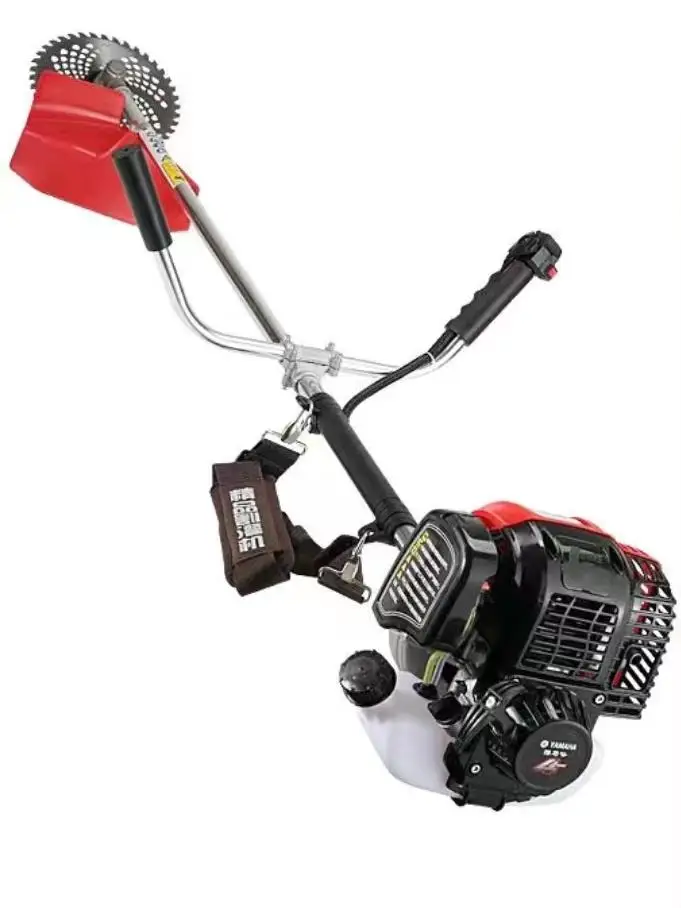Two Stroke Four Stroke Knapsack Side-mount Gasoline Lawn Mower Weeding ...