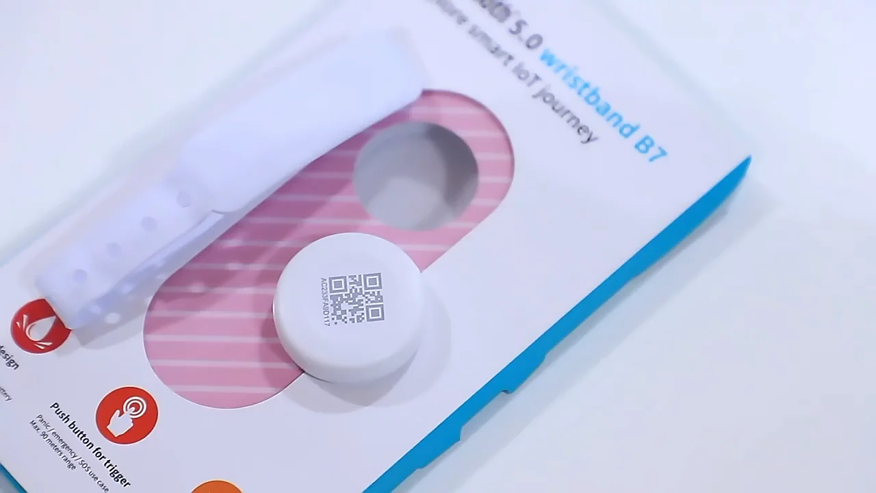 Employee Tracking Badge Bluetooth Accelerometer Ble Panic Alarm Medical ...