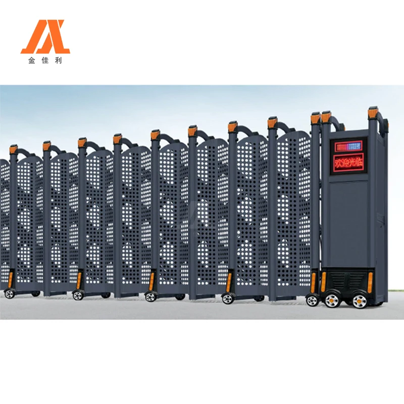 Alibaba.com: Luxury Modern Automatic Accordion Folding Driveway Gate ...