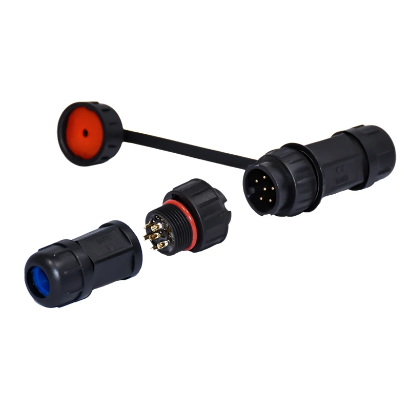 Rigoal Llt M16 Pin Male Female Electrical Conductor Straightelectrical ...