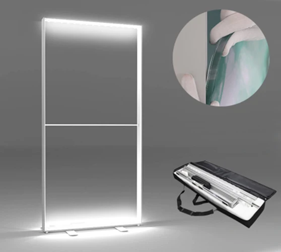 Customized LED Light Box - Aluminum Frame & Illuminated Fabric for ...