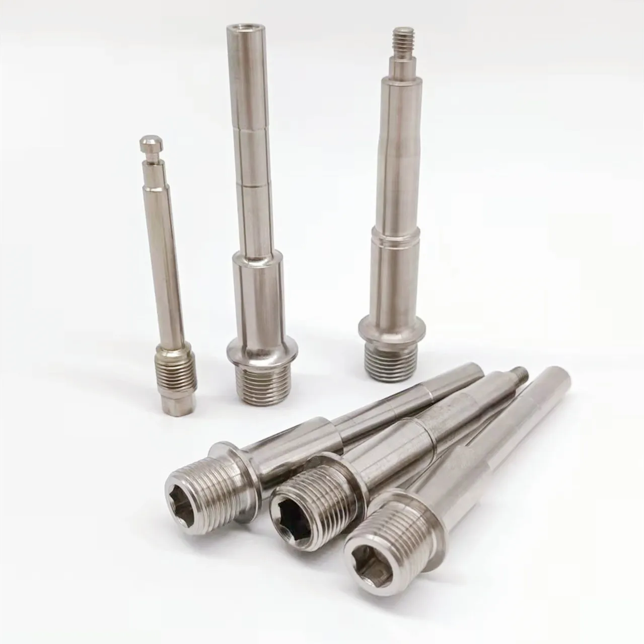 Custom Titanium Axle Cnc Titanium Pedal Axles Spindle For Mtb/road/bmx ...