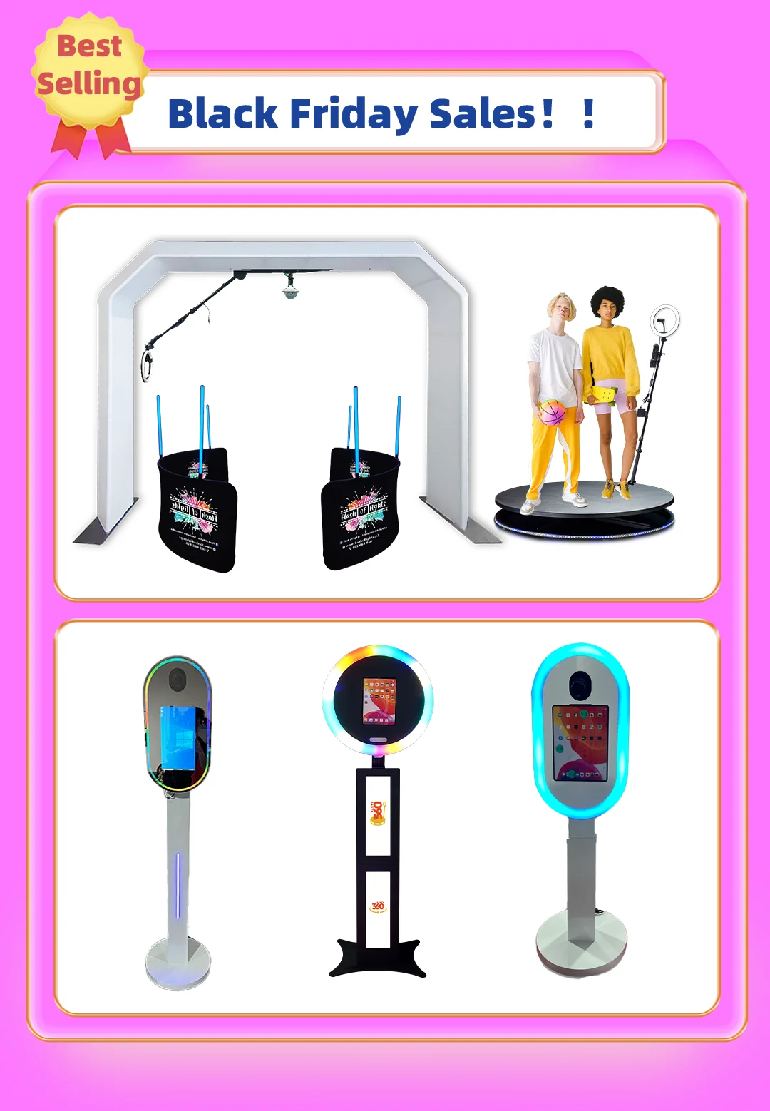 Overhead Booth 360 Degree Photo Booth Sky Top Spinner 360 Spyder Photo ...