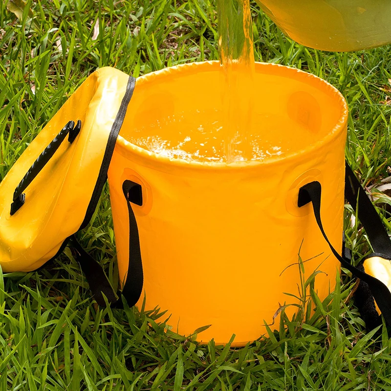 Collapsible Bucket Container Folding Water Bucket Portable Wash Basin ...