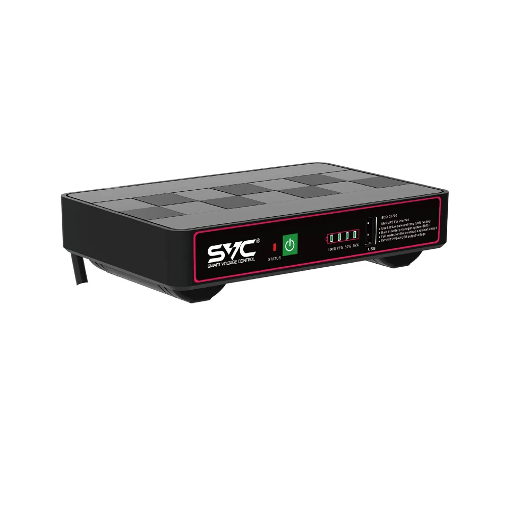 220v Portable Mini 18w Dc Ups With 12000mah Lifep04 Battery Backup With ...