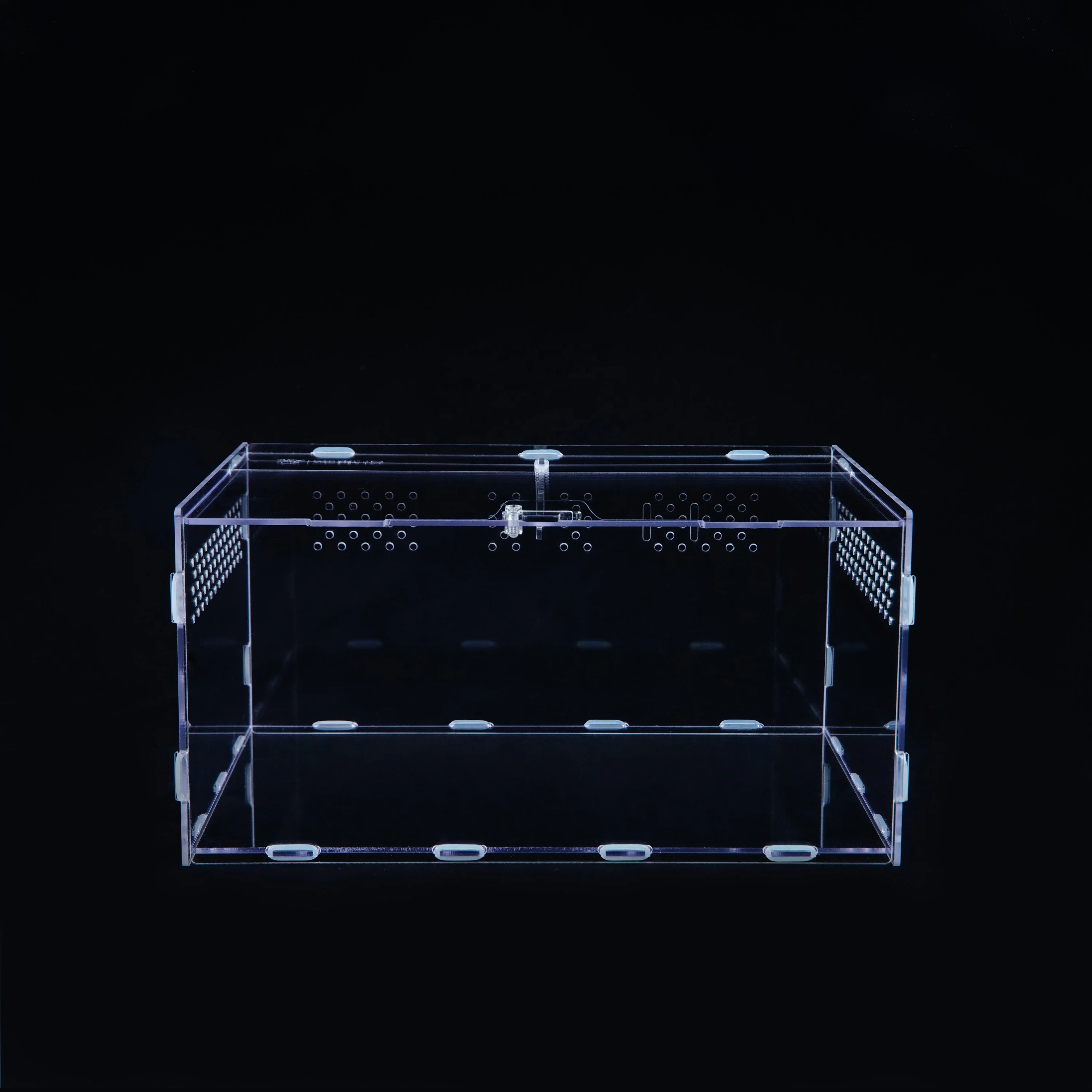 high transparent collapsible laser cut portable acrylic reptile front ...