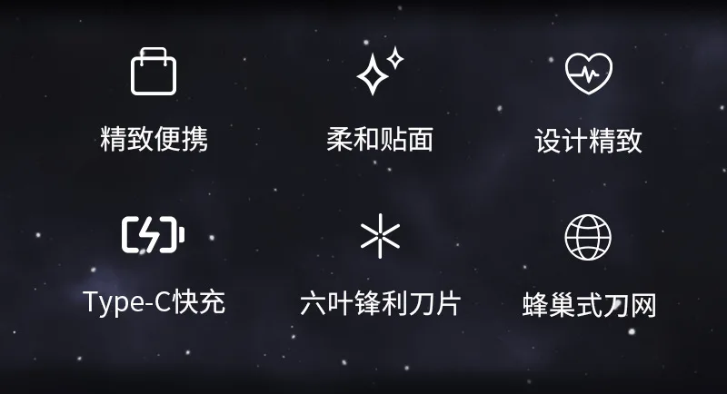 Tiktok Hot Sale Electric Mini Shaver USB Charging Shaver Waterproof Men ...