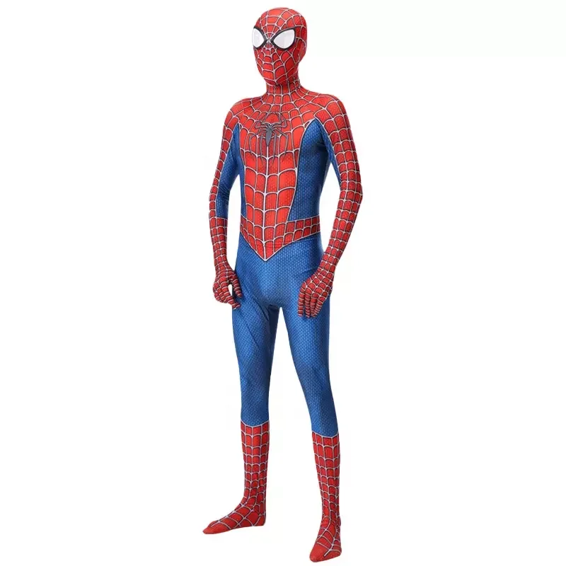 Spider Man Cosplay Costume Jumpsuit Adult Spider Man Costume Men's ...